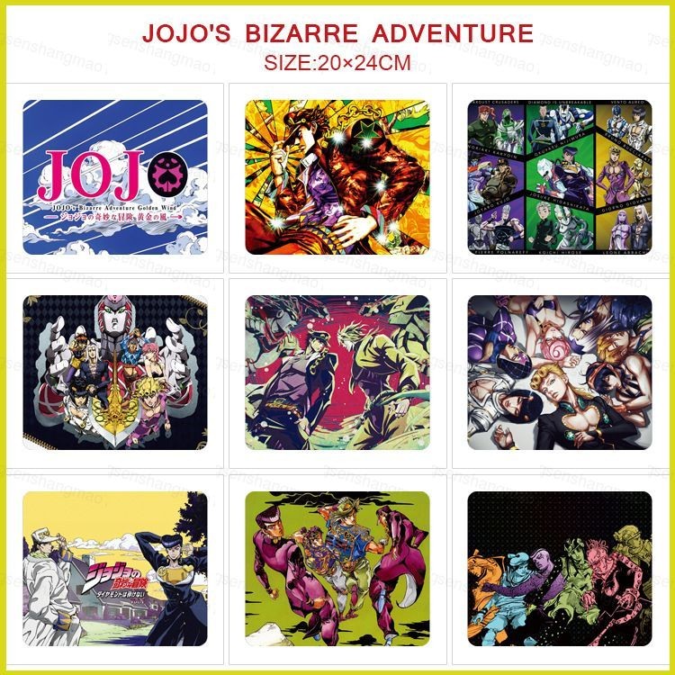 PS1 JoJos Bizarre Adventure mouse pad Anime office keyboard computer ...