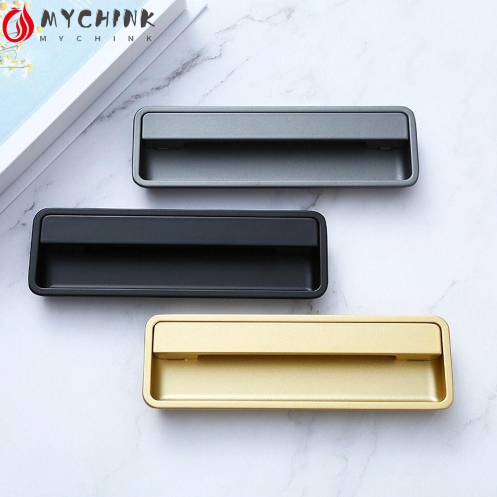 CHINK Recessed Door Handle, Invisible Aluminium Alloy Embedded Door ...