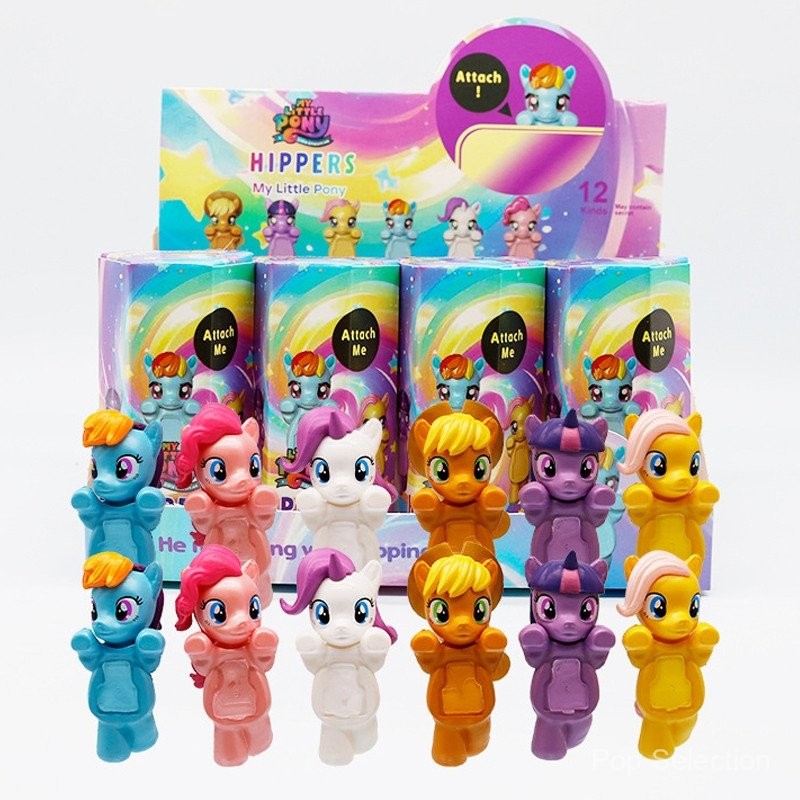 12Pcs/Set Anime Cartoon My Little Pony Sonny Angel Series Twilight ...