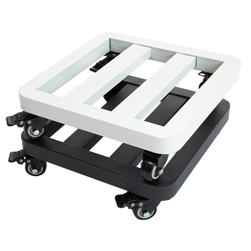 Universal wheel mobile tray with brake, thickened extra large bracket ...