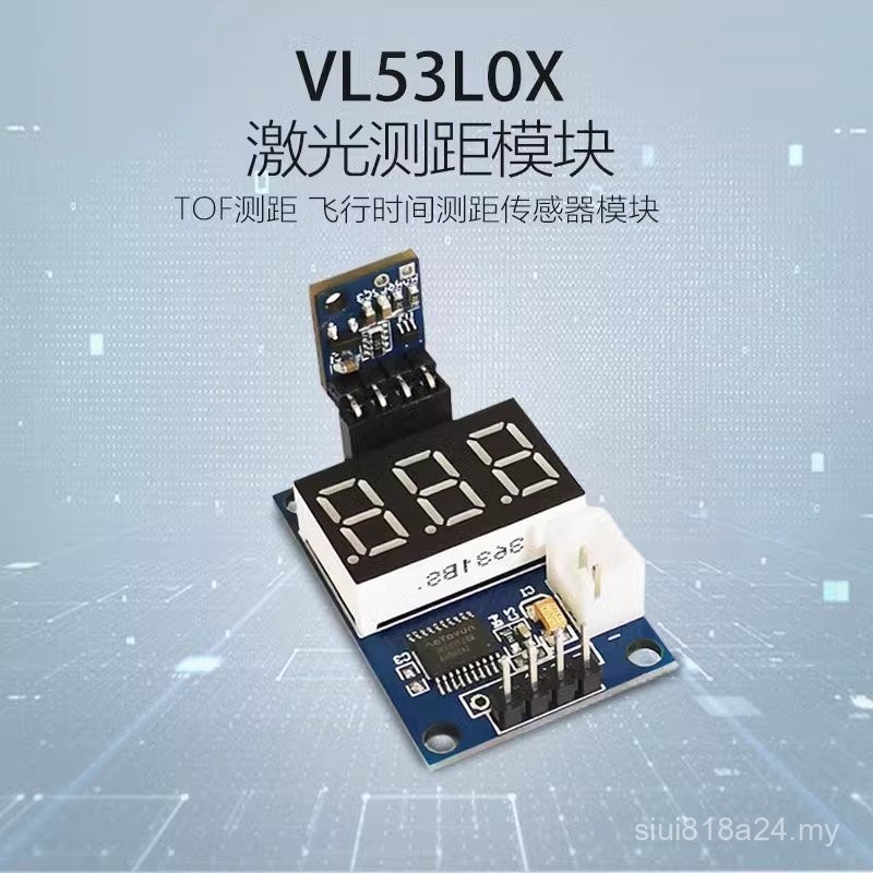 VL53L0X Laser Rangefinder Module ToF Rangefinder Flight Time ...
