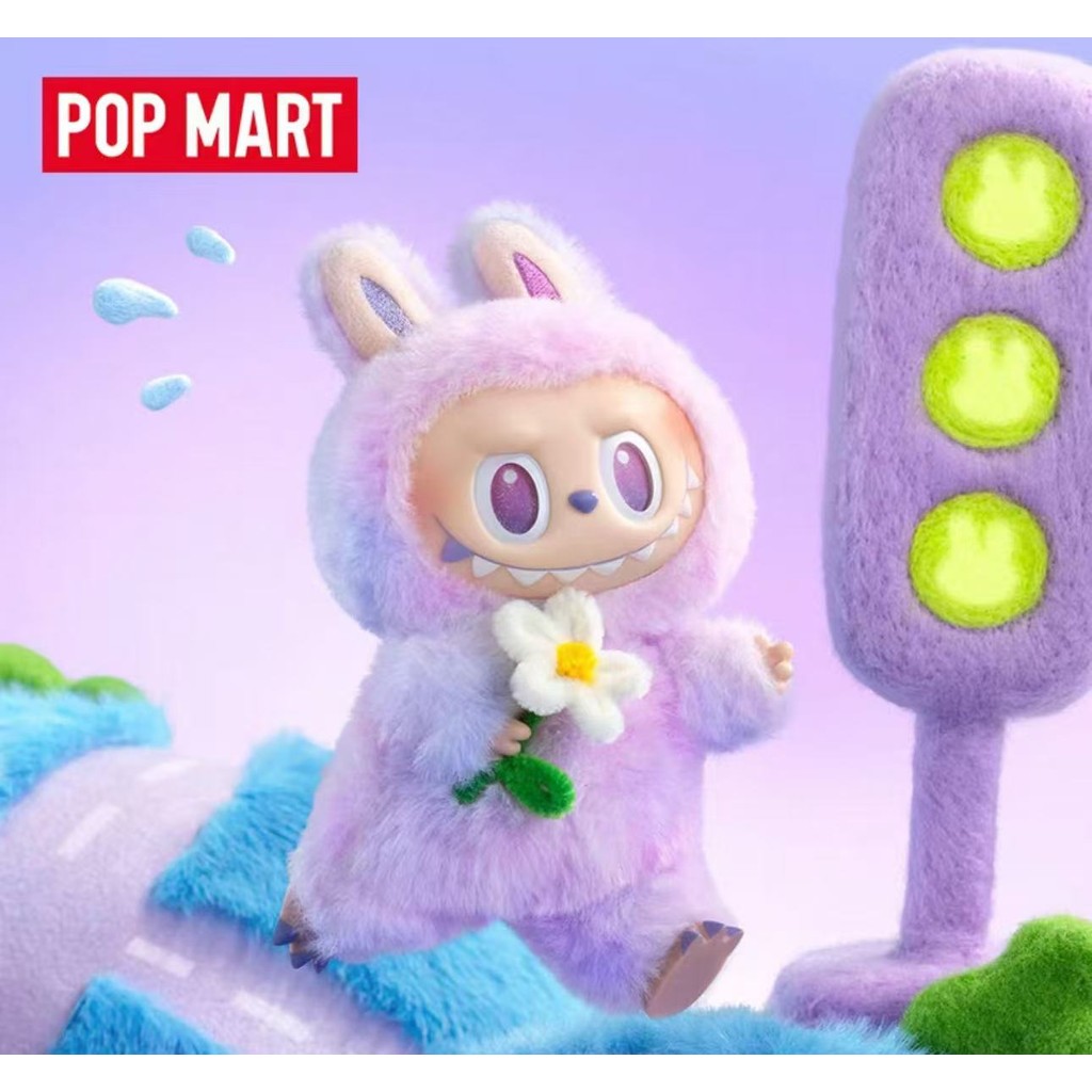 popmart THE MONSTERS LABUBU Big into energy series vinyl plush pendant ...