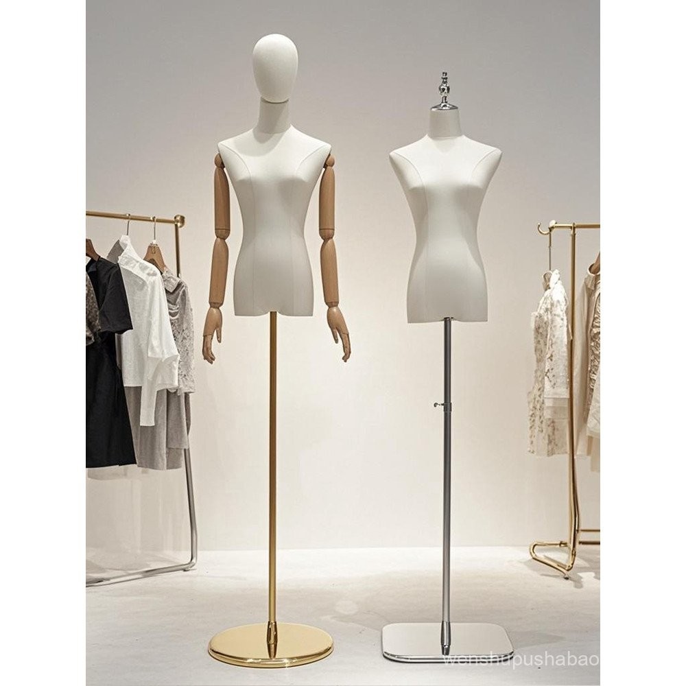Clothing Store Model Props Female Half Body Women's Clothing Window ...