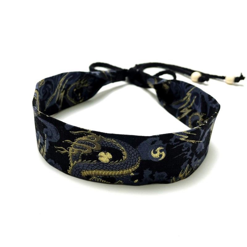 Wolf Tail Headband Sports Ancient Retro Hip Hop Headband Hanfu Cotton ...