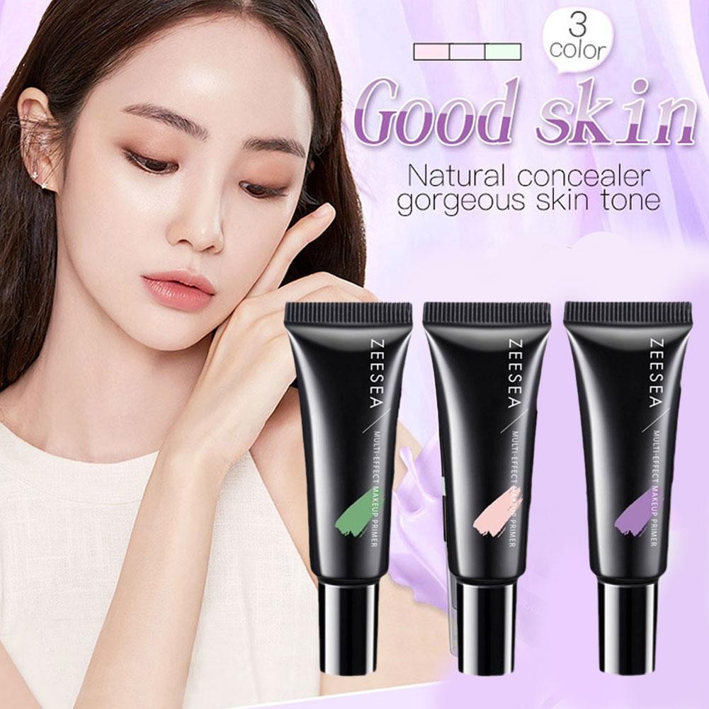 Zeesea Primer 10g Small Purple-Green Skin Tone Cream Isolation | Shopee ...