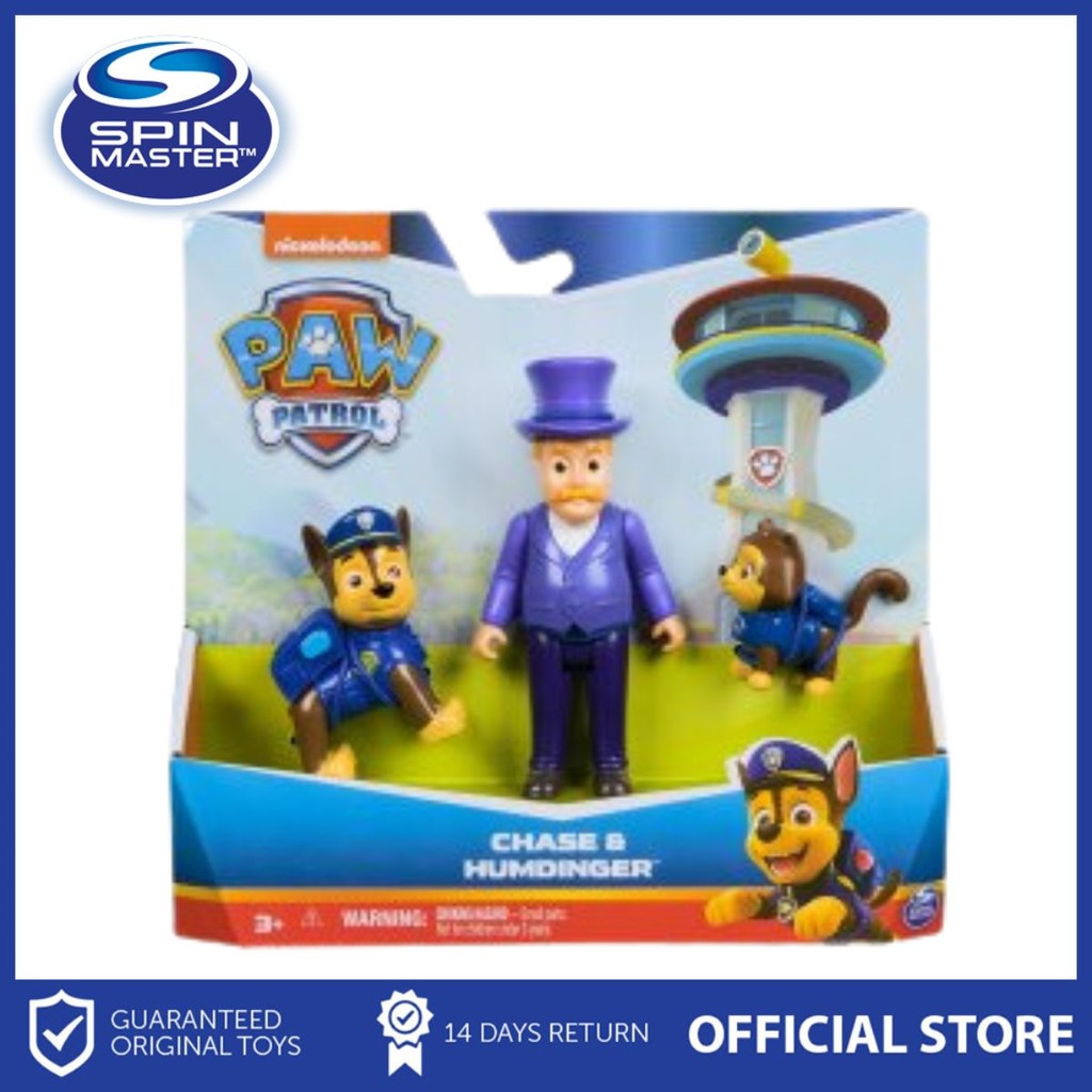 Paw Patrol Hero Pup Figure Assortment (Humdinger, Farmer Yumi, Mayor ...