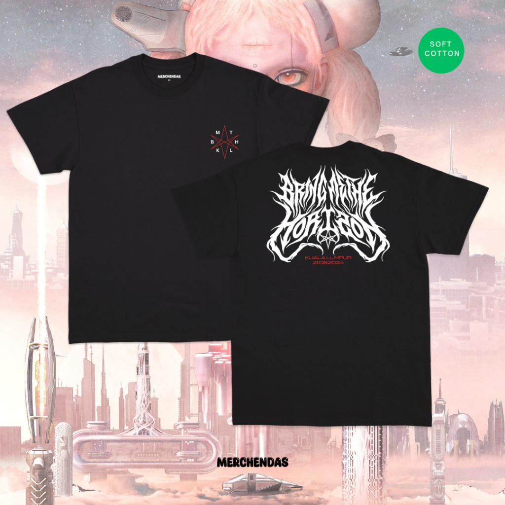 Limited Edition Bring Me The Horizon BMTH Kuala Lumpur 2024 Soft Cotton ...