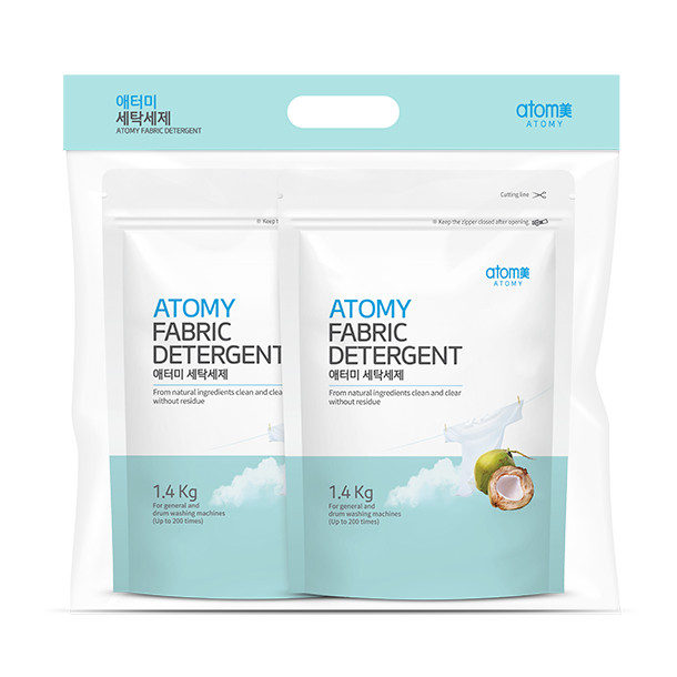 🔥READY STOCK🔥 Atomy Fabric Detergent Pouch 艾多美浓缩洗衣粉 | Shopee Malaysia