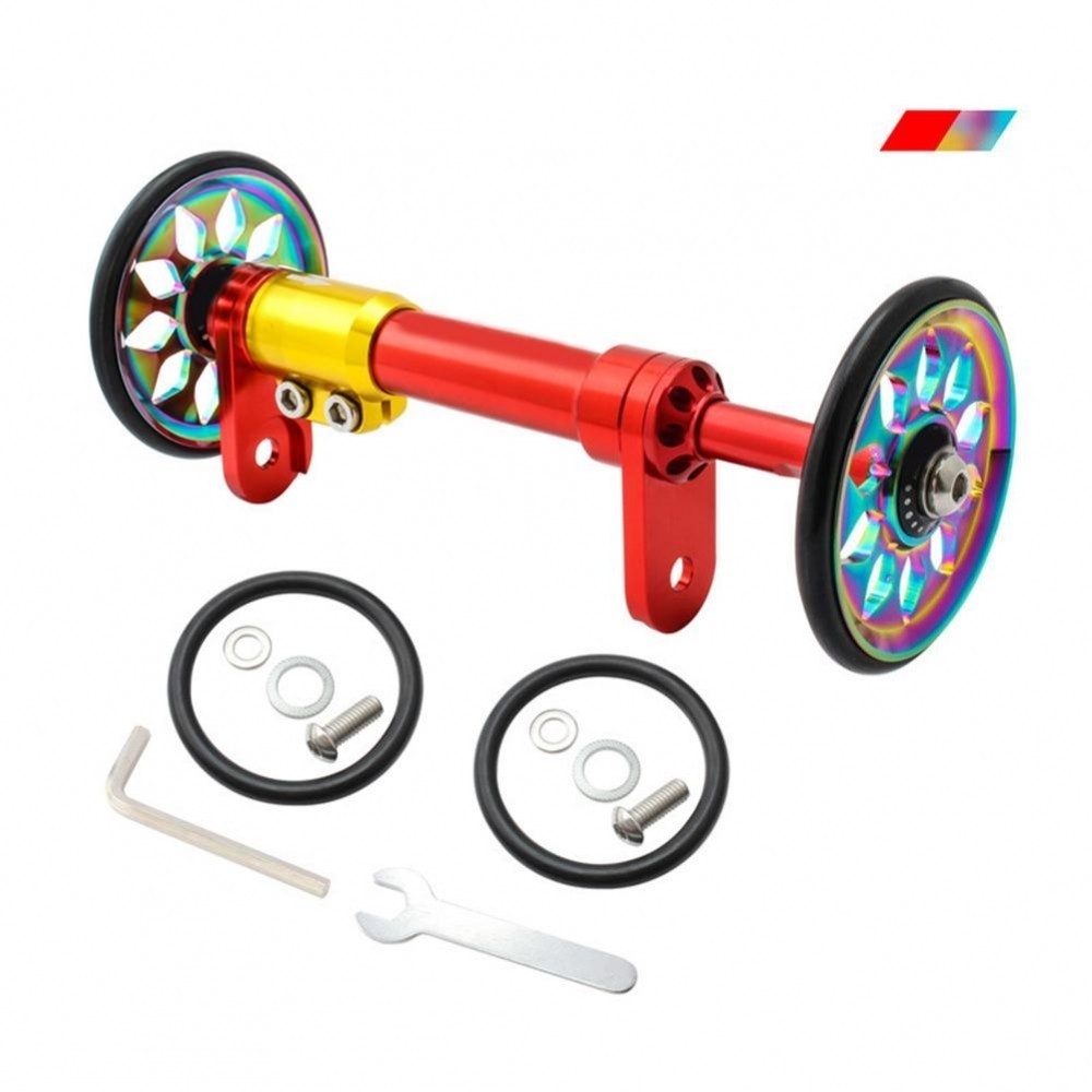 For Brompton Compatible Mute Wheel Extender with Telescopic ...