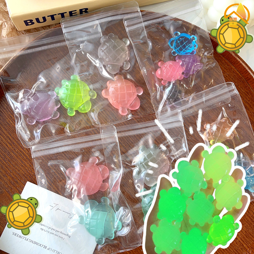Kawaii Little Turtle Squeeze Toy Soft Realistic Jelly Mini Turtles Soft ...