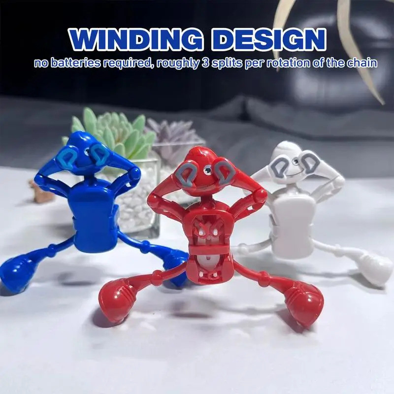 Wind Up Walking Robot Educational Toy Robot Spinners Fingertip Toy ...
