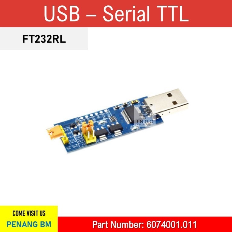 USB to TTL (UART) FT232RL, 4P | Shopee Malaysia