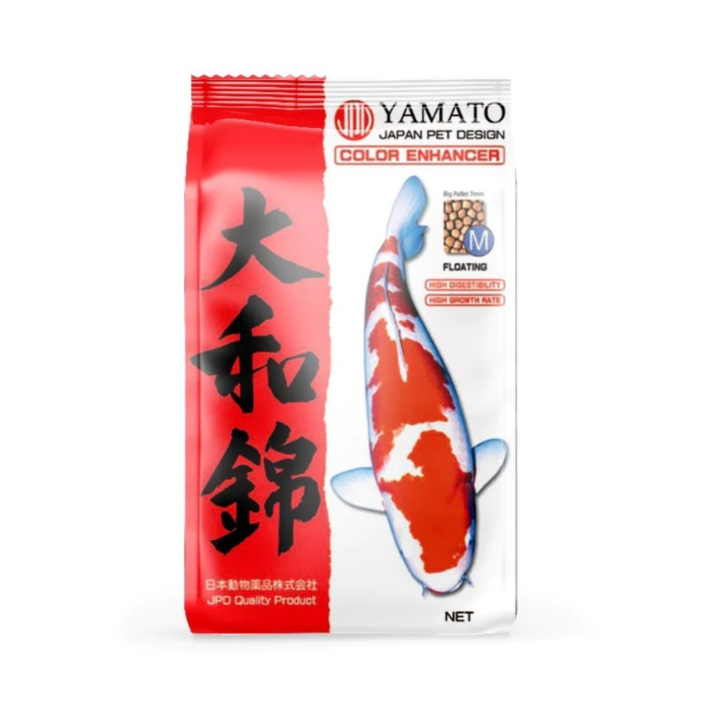JPD Yamato Premium Koi Floating Pellet Fish Food 5kg / Makanan Koi 5kg ...