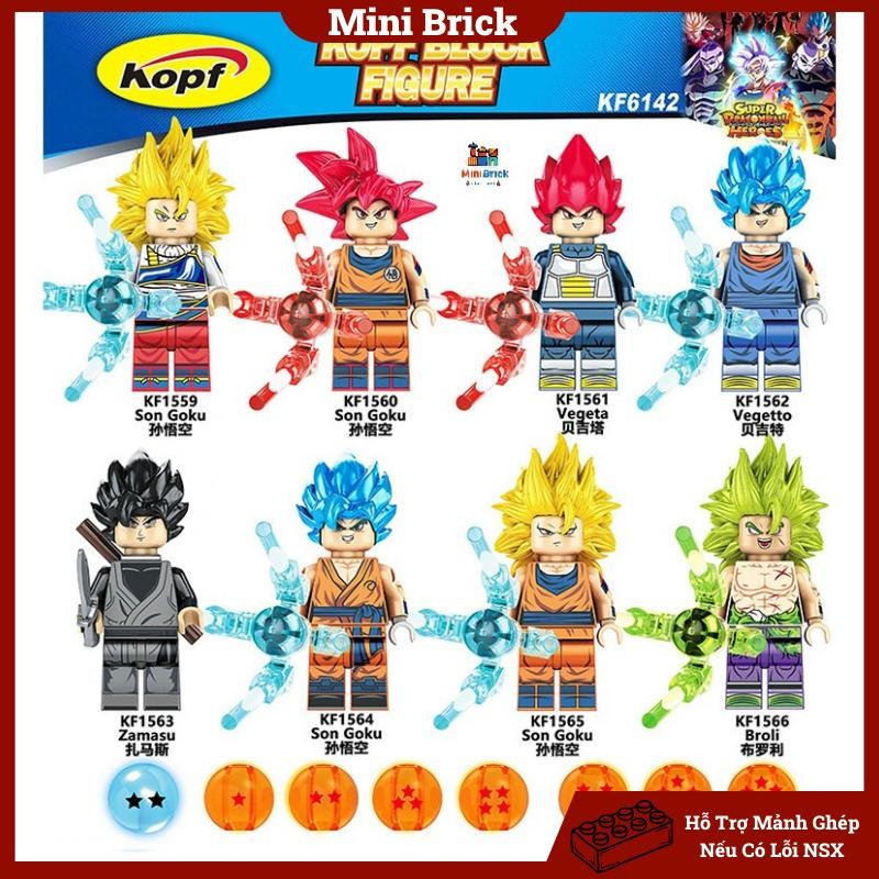 Dragon Ball Assembly Model Minifigures anime manga Dragon Ball Son Goku ...