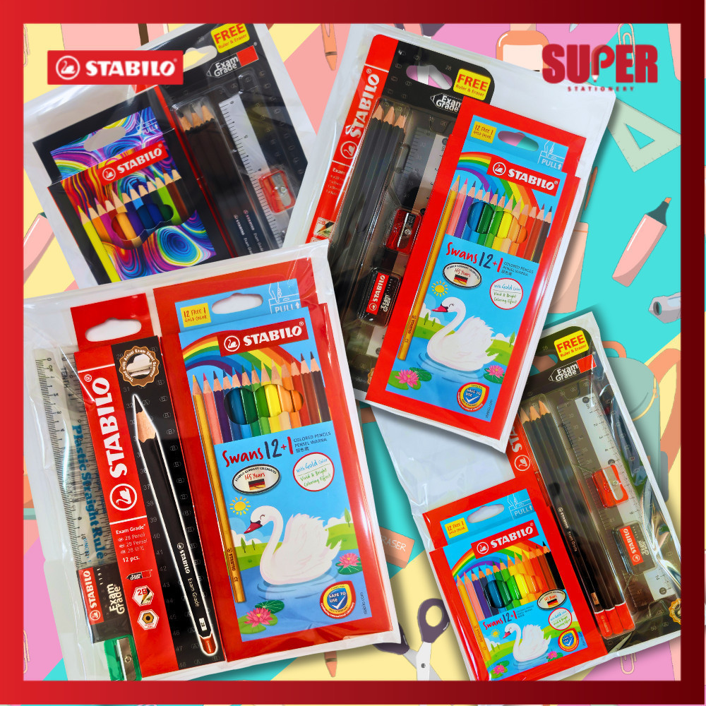 [Super Stationery] Stationery School Set Stationery Gift Set Stationery ...