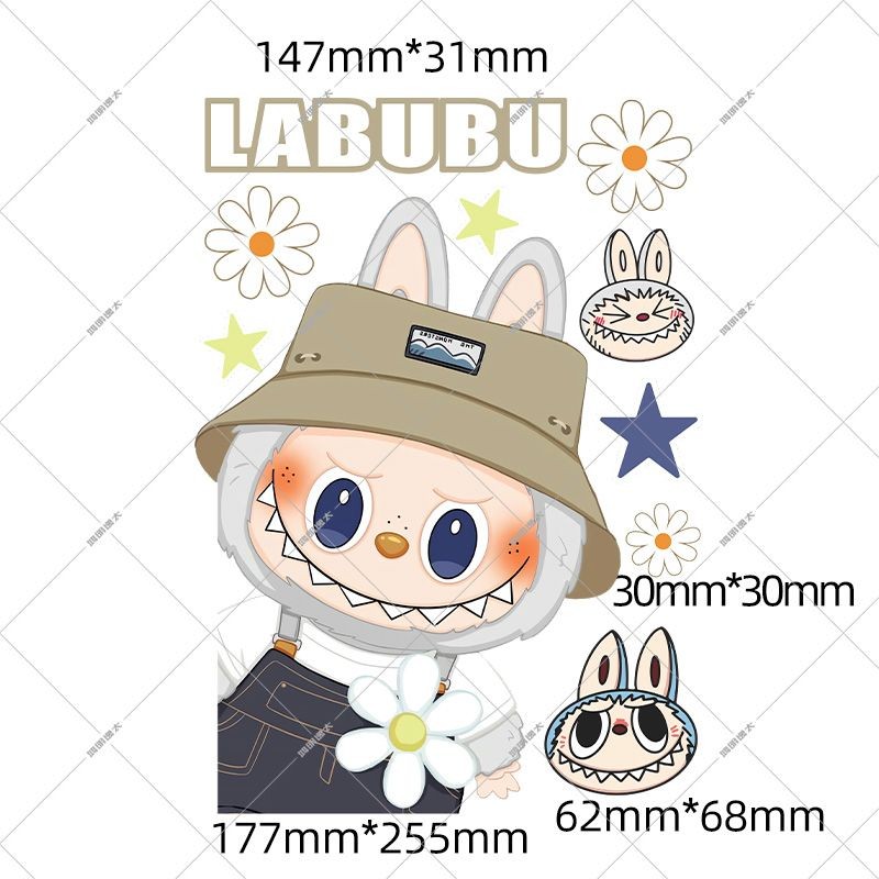 Labubu labubu Electric Car Sticker Waterproof Decorative Film Battery ...