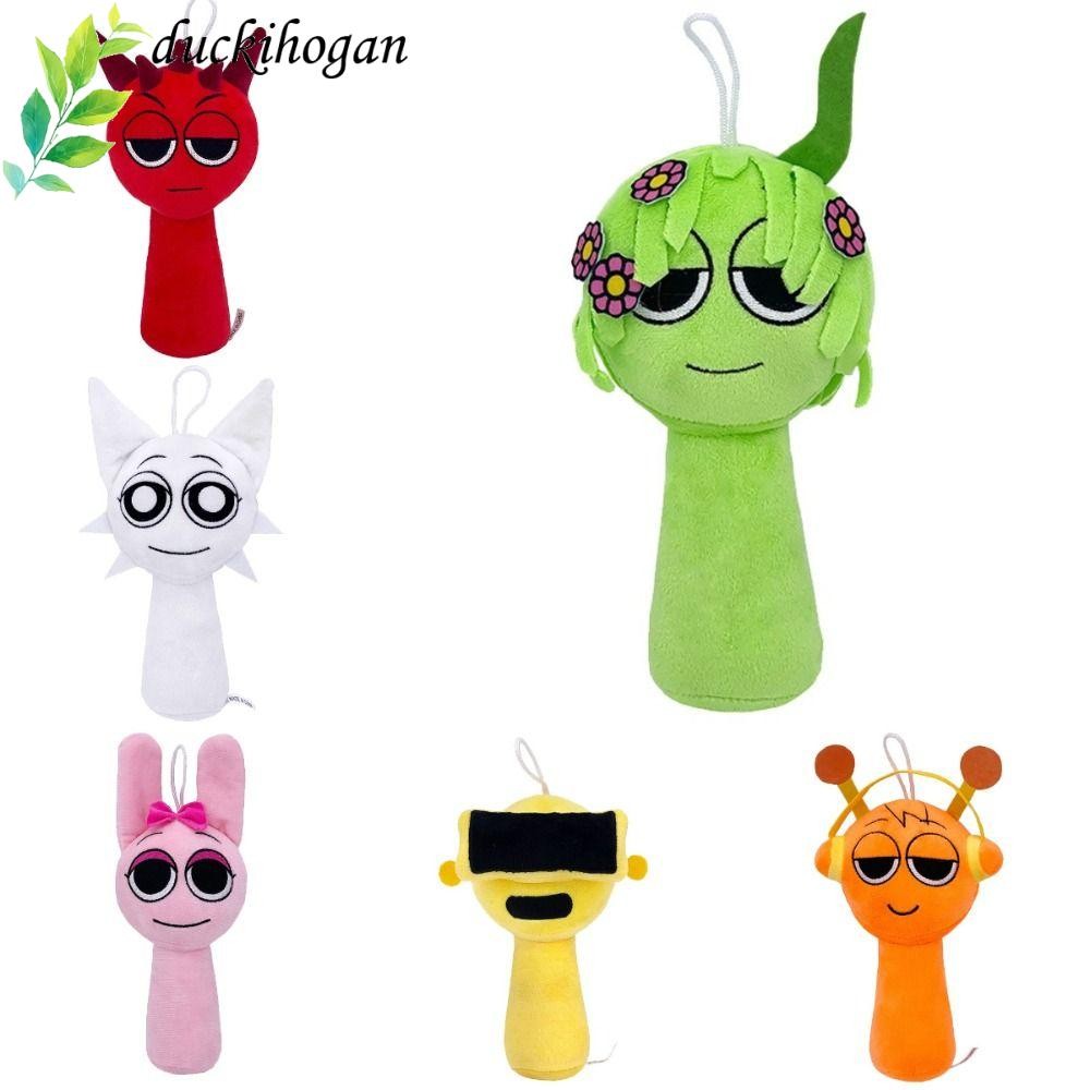 DUCKIHOGAN Sprunki Plush Toy, Raddy Oren Plushie Doll, Soft Pinki Simon ...
