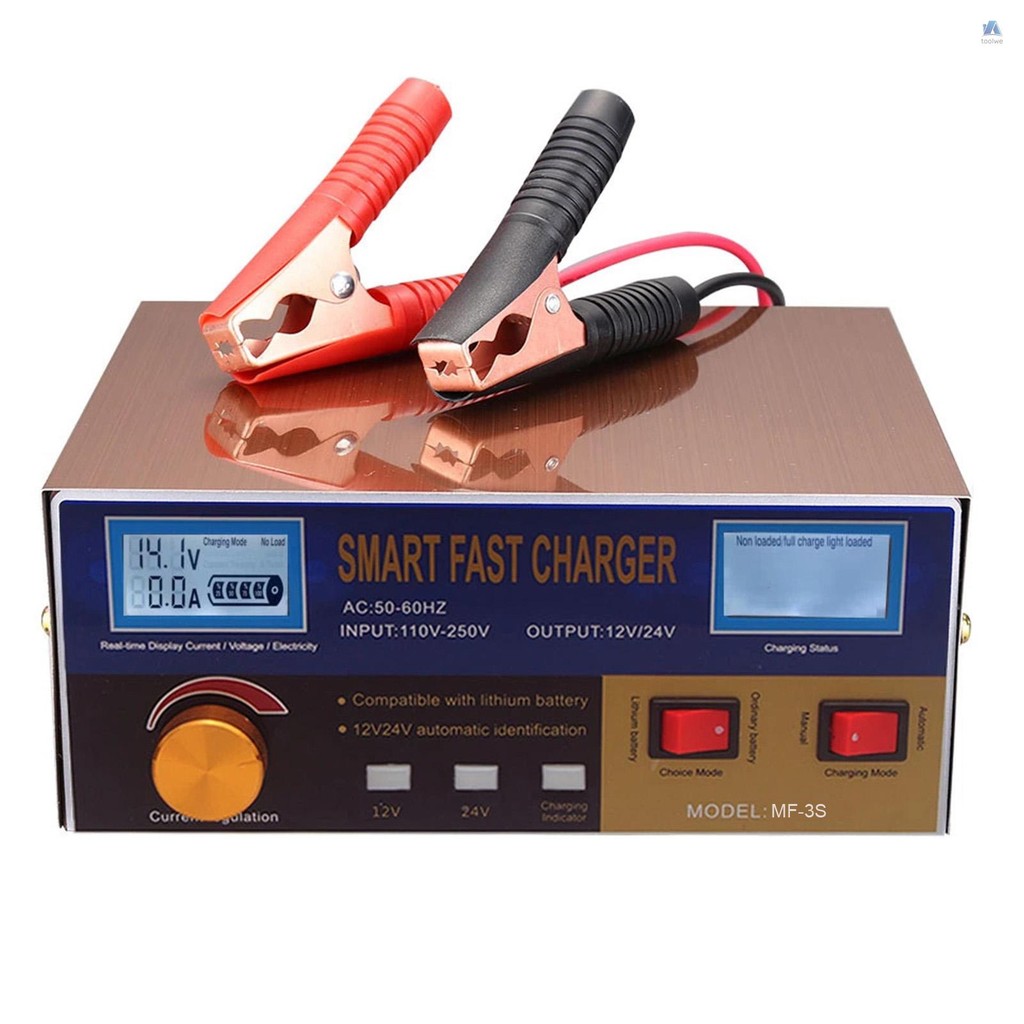 Intelligent Automatic Battery Charger 12V/24V Battery Charger ...