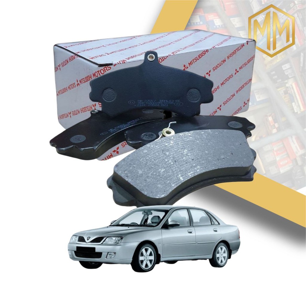 🚨MITSUBISHI🚨 BRAKE PAD FRONT & REAR FOR PROTON WAJA 1.6 / 1.8 | Shopee ...