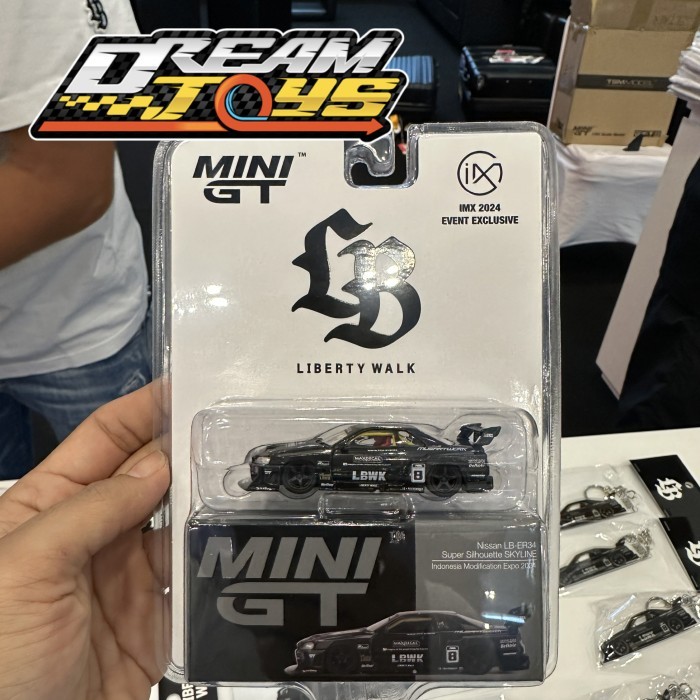 Mini GT ER-34 LBWK IMX INDONESIA MODIFICATION EXPO LIMITED EDITION ...