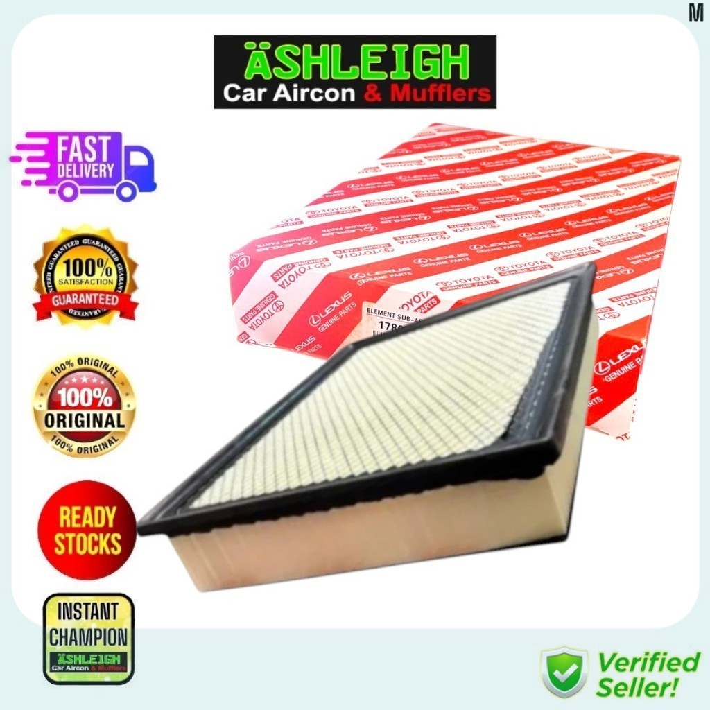 Car Air Filter Toyota Fortuner / Innova / Hi-Lux 2016-2020 17801-0L040 ...