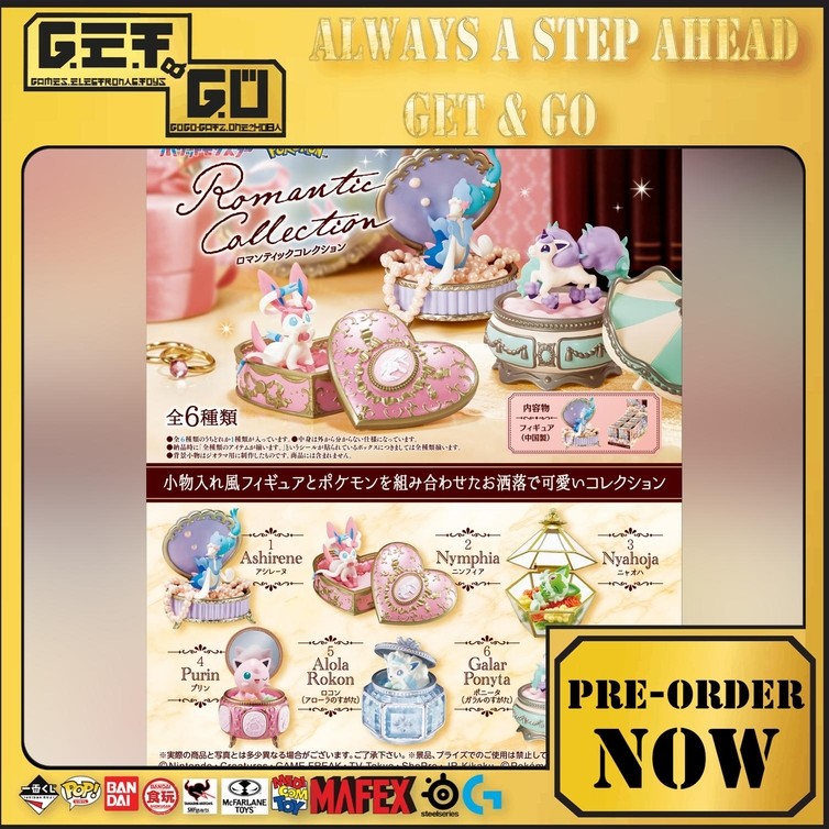 [SEP2025] Re-ment POKEMON Romantic Collection (FreeShipping) | Shopee ...