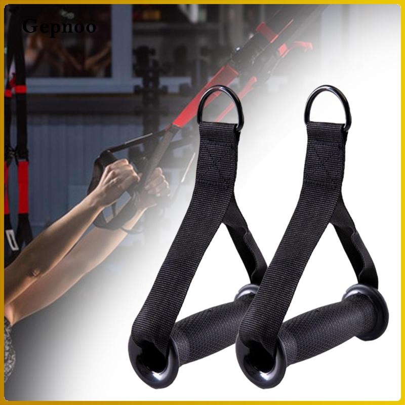 Gepnoo Cable Machine Handles Resistance Band Handles Grips for Fitness ...