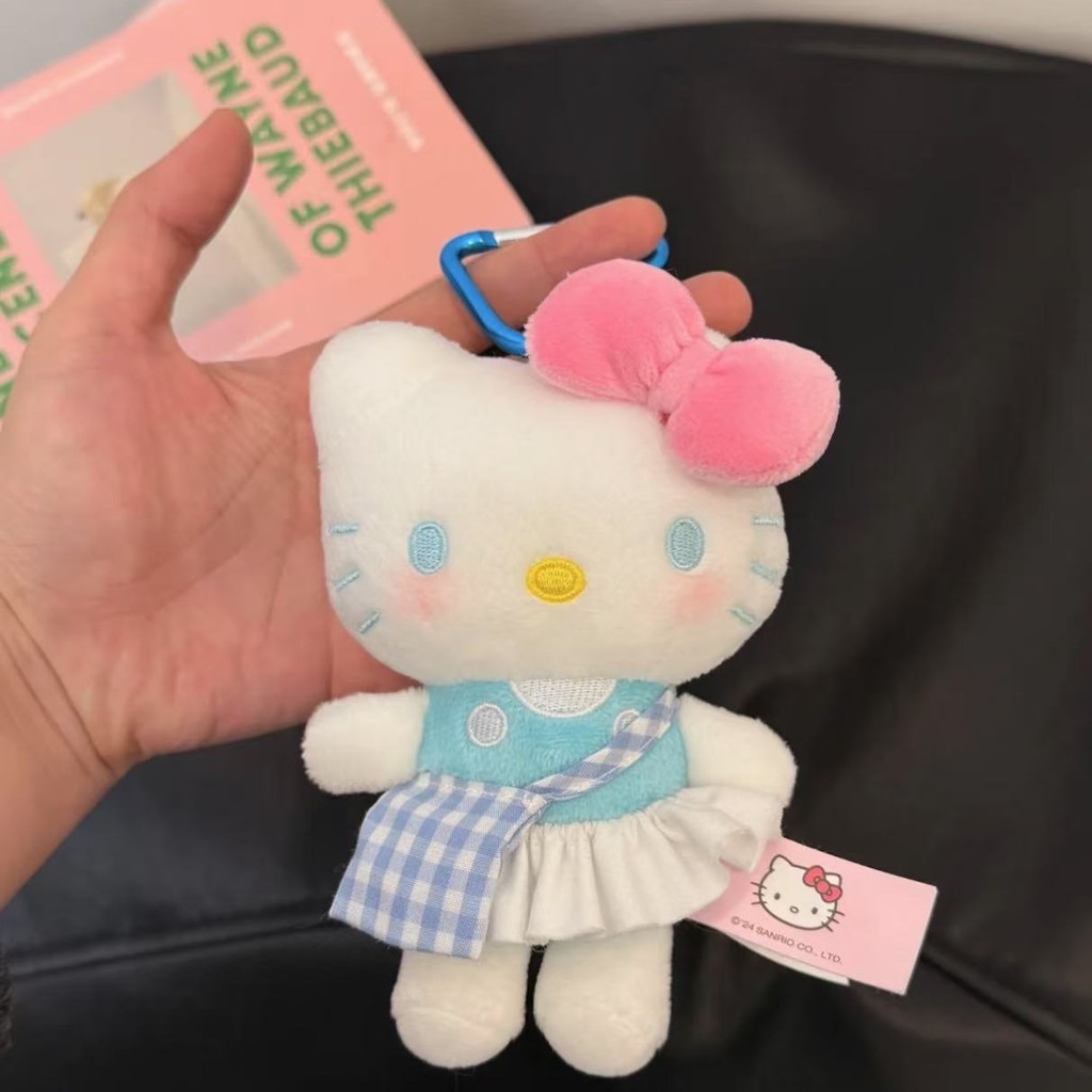 Genuine Classic KT Hello Kitty Backpack Bag Pendant Cartoon Cute hellokitty Keychain Plush Doll ...