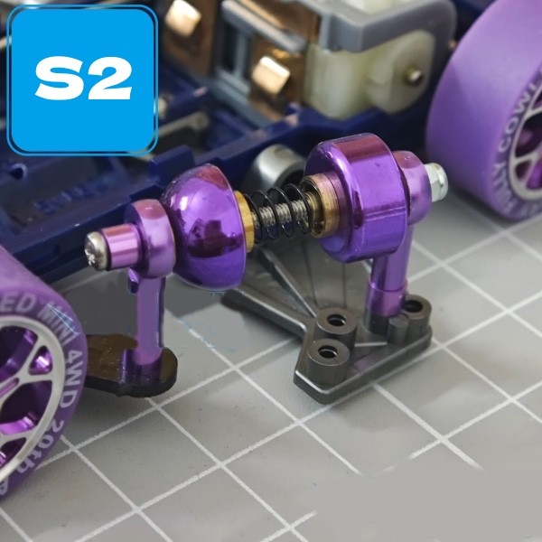 Four-Wheel Drive S2 Chassis Four-Wheel Drive Middle Wing Modified ...