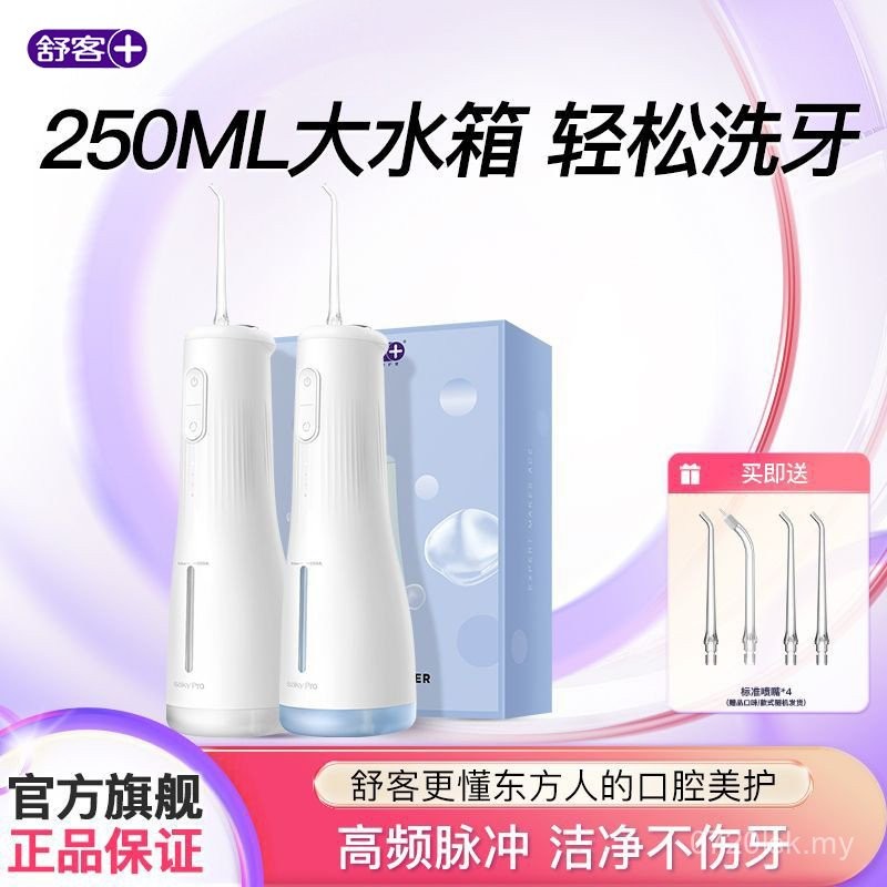 Tooth Flosser Electric Household Portable Rechargeable Water Dental ...