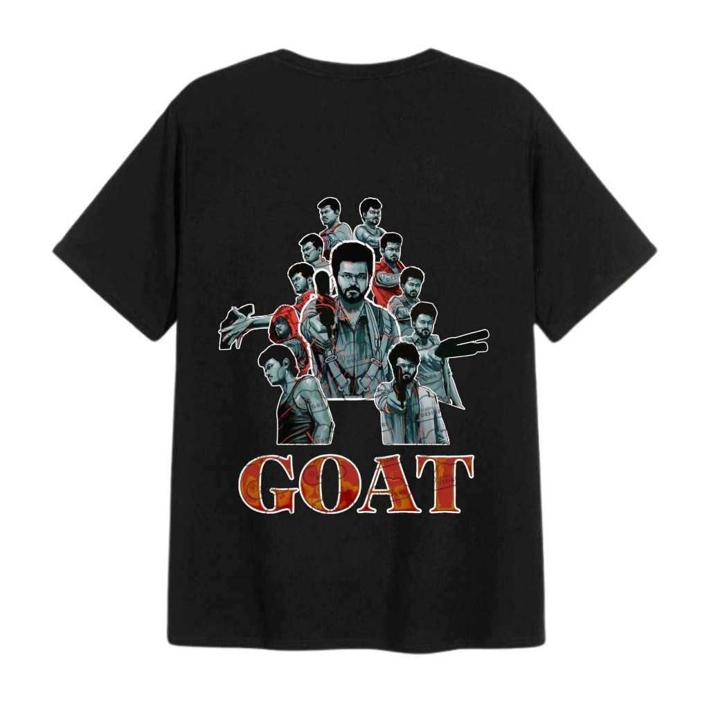Summer Malaysia Thalapathy Vijay Goat T-shirt High Quality Quick Drying ...