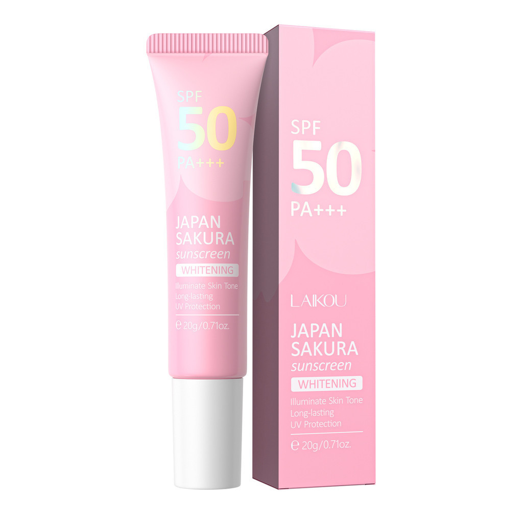LAIKOU Japan Sakura Sunscreen SPF50 PA+++ Whitening Sunblock Long ...