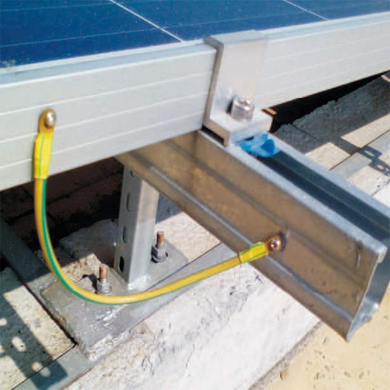 High Standard Solar PV Module Earthing Jumper BVR Yellow Green ...