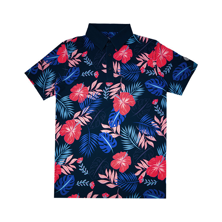 Gutty Prime Men Golf Polo (Tropic Blaze) | Shopee Malaysia