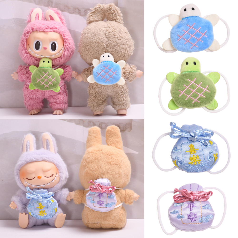 Cute Small Bag Doll Backpack Turtle Lucky LABUBU Bao-ao Clothes ...
