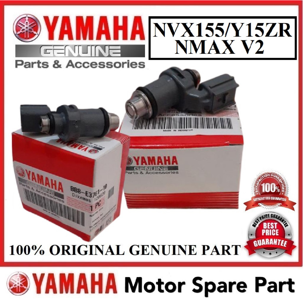 100% ORIGINAL YAMAHA NVX155 INJECTOR ASSY 0 BB8-E3761-10 Y15ZR NMAX V2 FUEL PETROL INJECTER ...