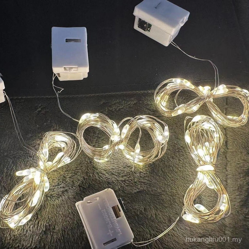 My Hot Christmas Bouquet Decoration Atmosphere Copper Wire Lantern ...