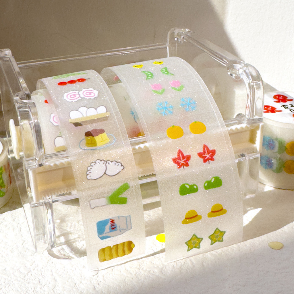 Cdaily|Tape Basic Label Roll Sticker Tape Writable Daily Payment ...