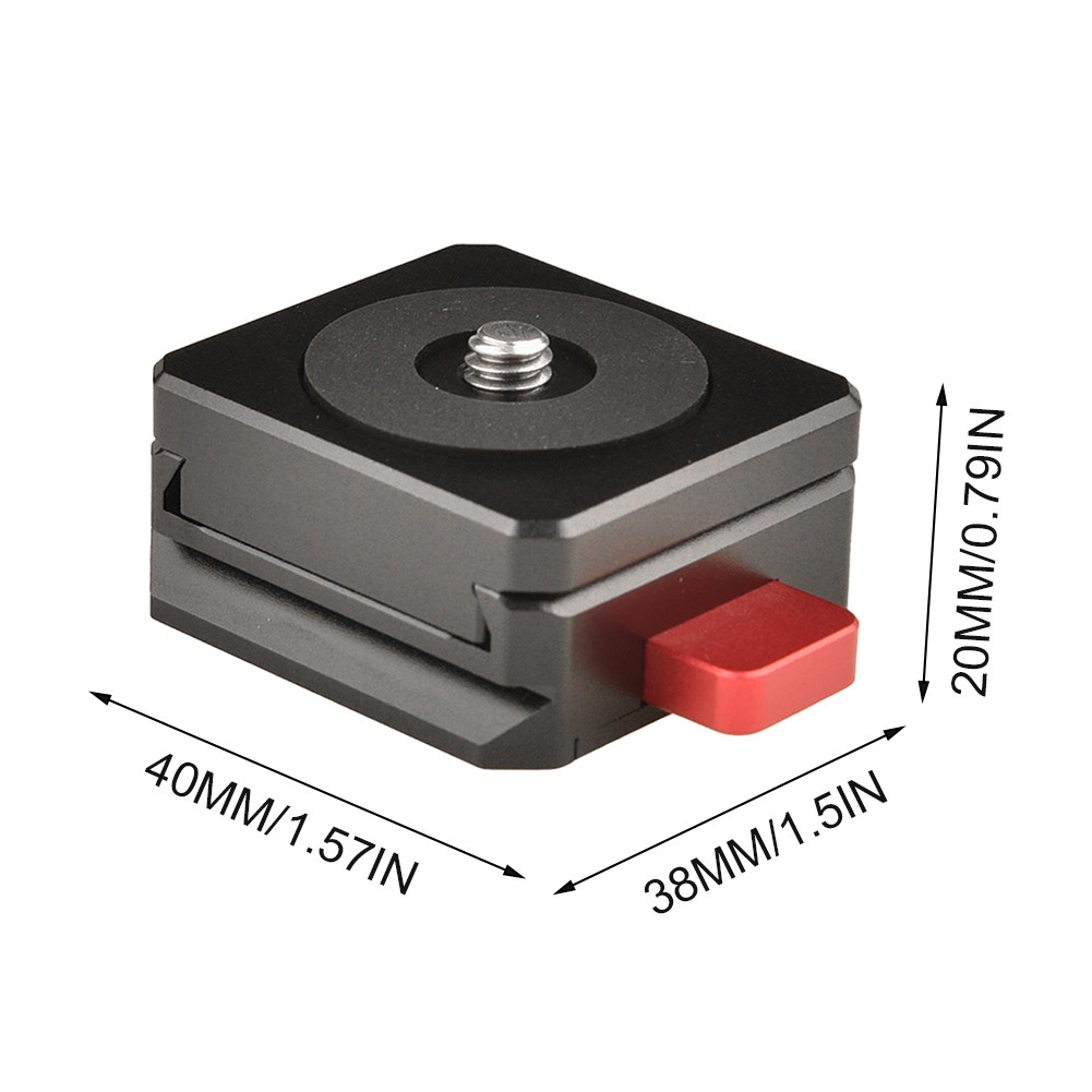 Mini V-Lock for Arca-Type Baseplate Quick Release System with Self ...