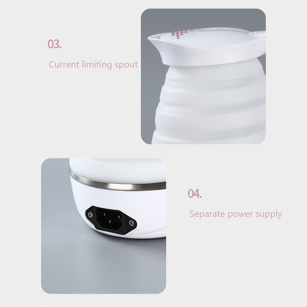 Outdoor Mini Folding Kettle Electric Kettle Boil Water Tool for Camping ...