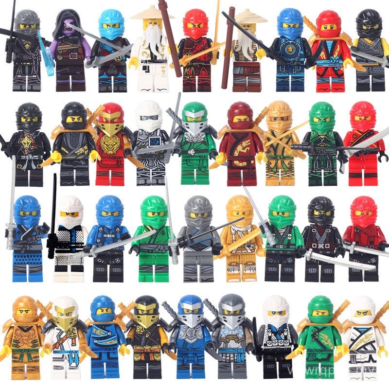 Moc Phantom Doll Ninja Minifigure Doll Zankai Jackie Colloyd Master Wu ...