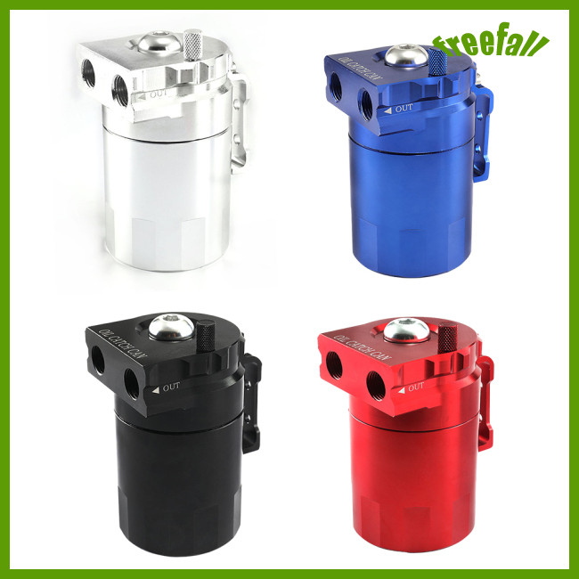 freefall 300ML Oil Catch Can Kit, Universal Aluminum Oil Separator ...