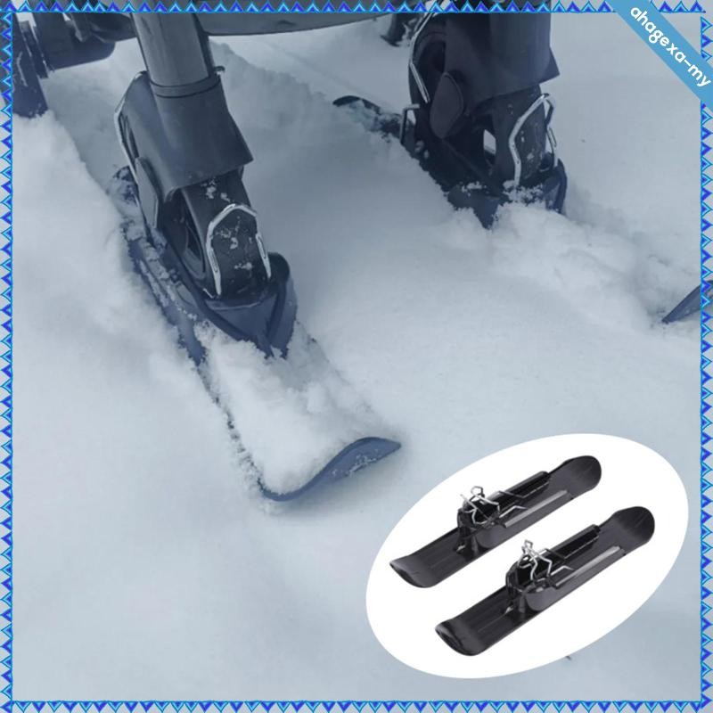 [AhagexaMY] 2x Snow Sledge Board Beach Skateboard Winter Snow Sled ...