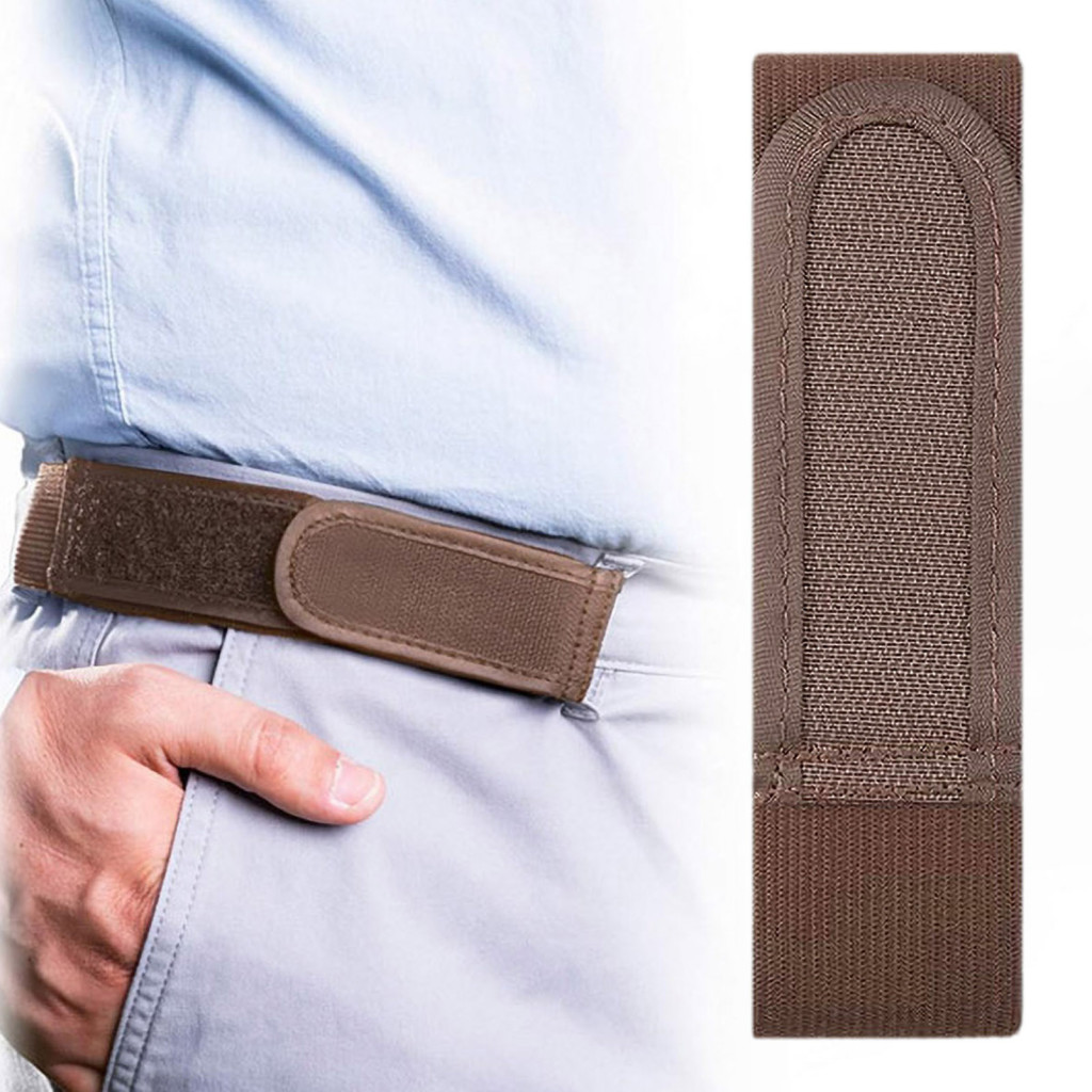 KAU Stretch Material Men Belt Men Buckleless Belt Comfortable Elastic ...