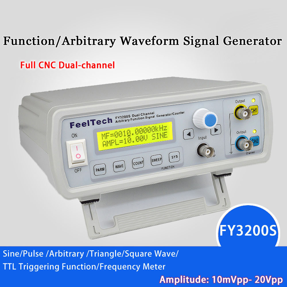 Digital DDS Function Generator Dual-channel 12Bits 250MSa/s Sine Wave ...