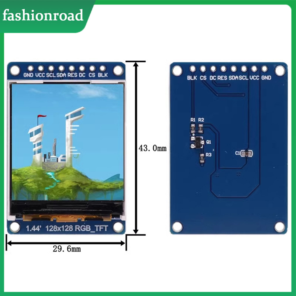 ST7735 Driver IC LCD Module With Realistic Color Levels Display Color ...