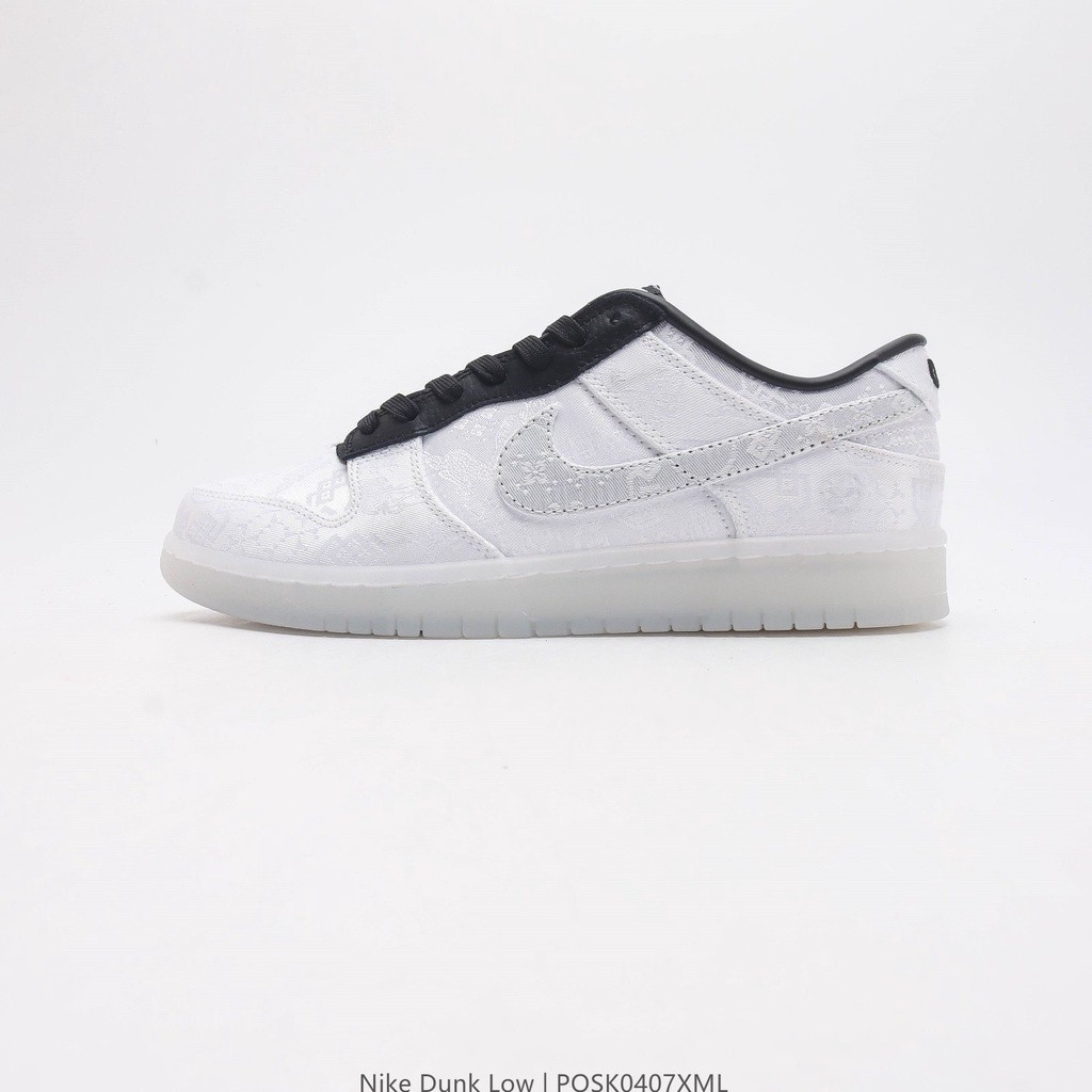 Fragment Design X clot x Nike SB Dunk Low "anniversary ke-20/silk white ...