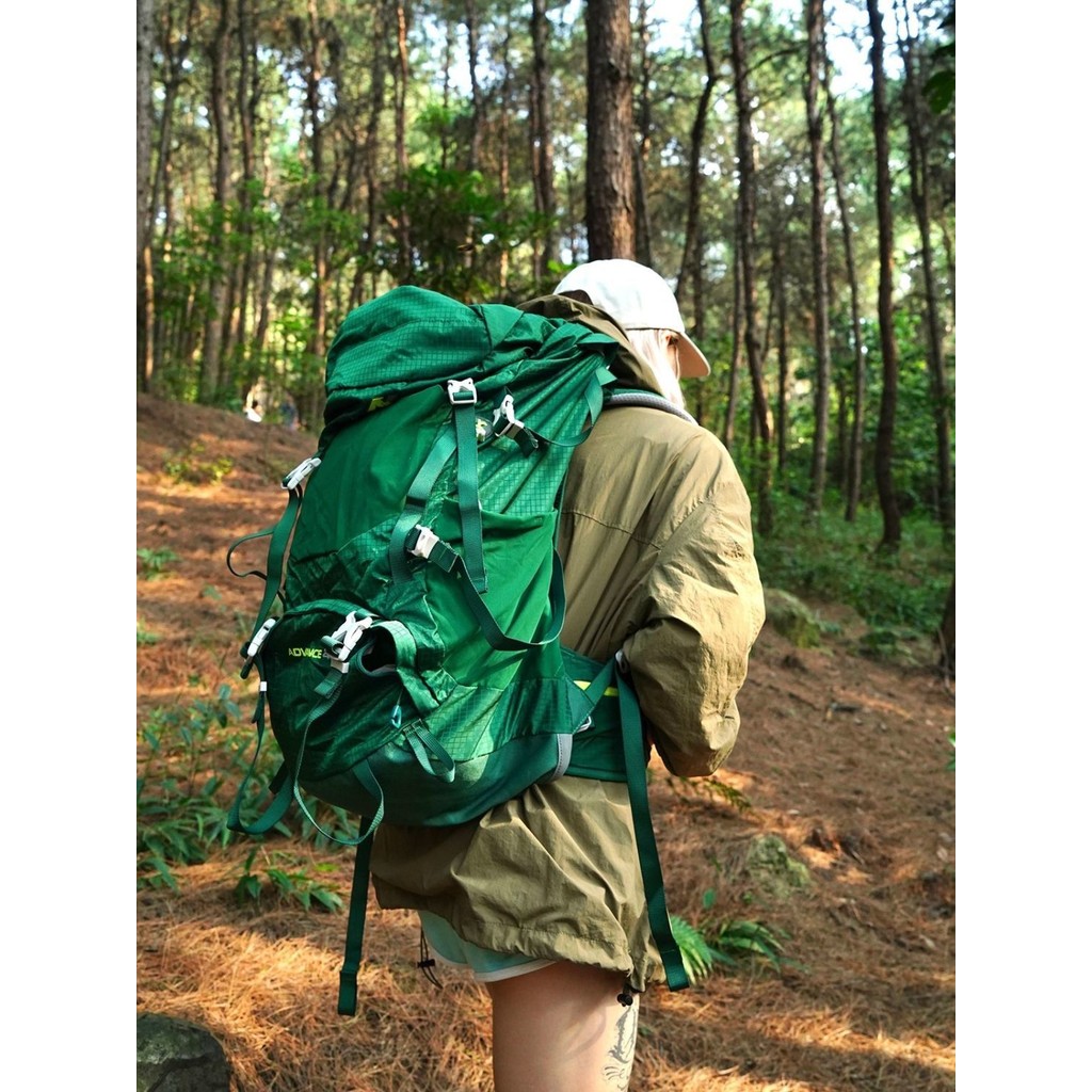 Never Outdoor Hiking Camping Suspended Backpack Waterproof Backpack 50l ...