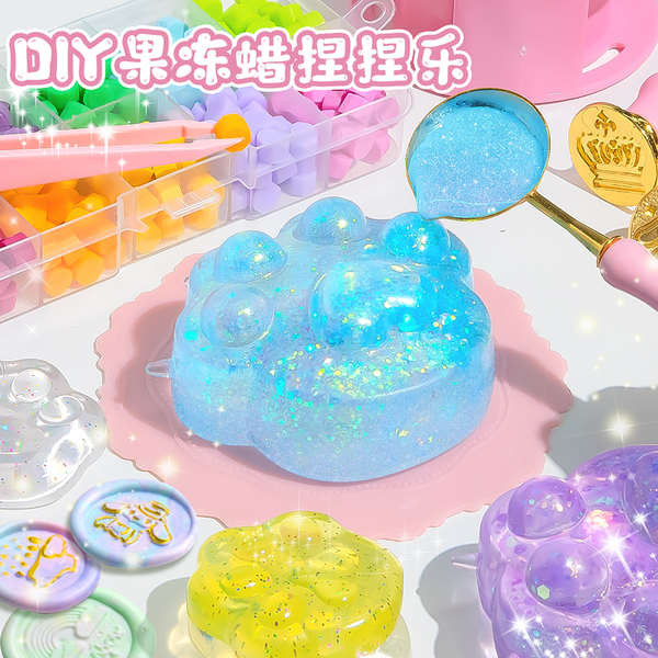 taba squishy squishy Cat Api Jeli Lilin Cubit Le Buatan Tangan DIY ...