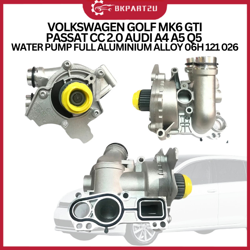 VOLKSWAGEN GOLF MK6 GTI PASSAT CC 2.0 AUDI A4 A5 Q5 WATER PUMP FULL ...
